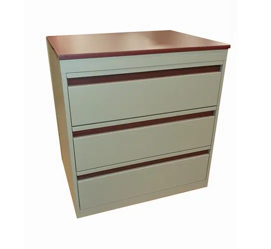 Heavy Duty Metal 3 Drawer Chest | Furniture Concepts