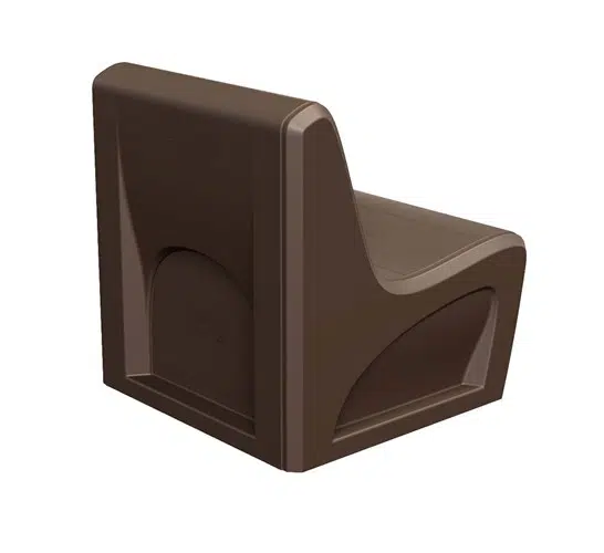 Molded Plastic Floor Mount Chair | Furniture Concepts