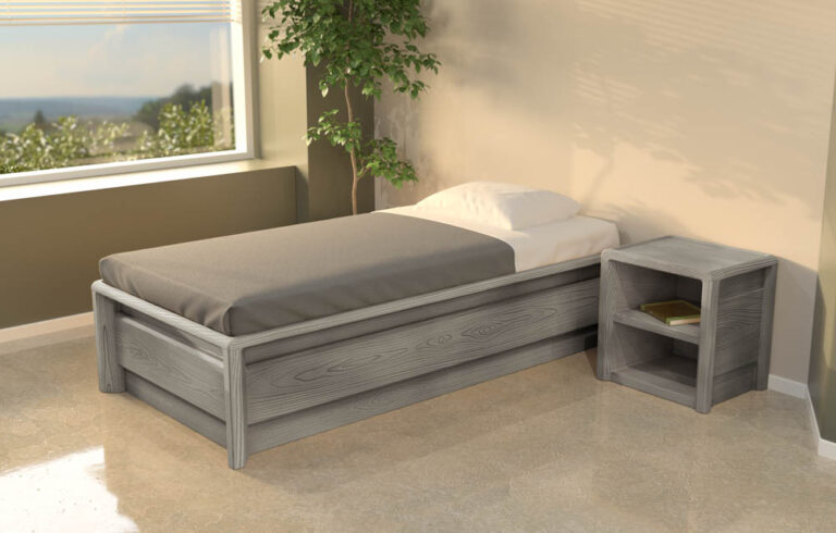 Sequoia Molded Plastic Bed | Ligature-Resistant Furniture | Furniture ...